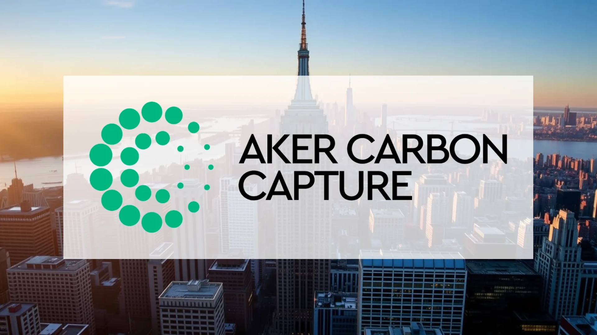 Börse Express - Aker Carbon Capture: Das Ende naht